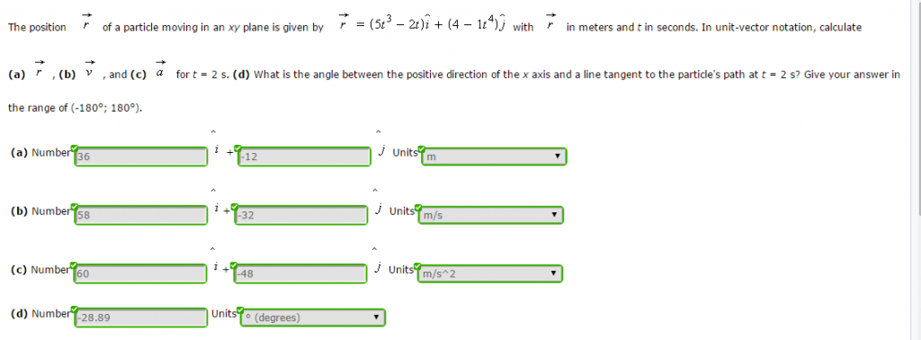Physics Homework #2 – Webassign Answers